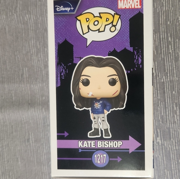 Funko | Toys | Funko Pop Marvel Hawkeye Kate Bishop With Christmas ...